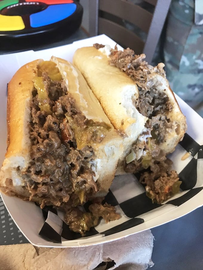 Meet the Voodoo Steak, a sandwich so mesmerizing it might just put a spell on you! Packed with flavor, it's a carnivore's dream come true.