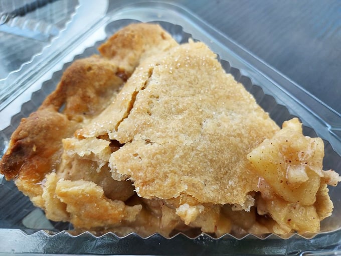 Apple of my pie! Golden, flaky, and bursting with fruity goodness, this classic slice is as American as, well, you know the rest!