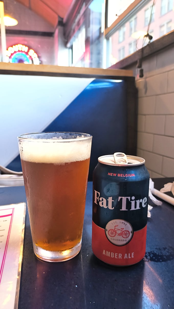 Beer and diner food: a match made in heaven. Because sometimes, you need a little 'hair of the dog' with your hair-raising stories.