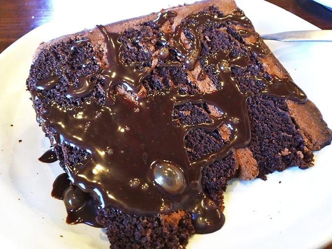 This isn't just dessert; it's a chocolate lava flow of happiness. Pompeii wishes it had been buried in something this delicious.