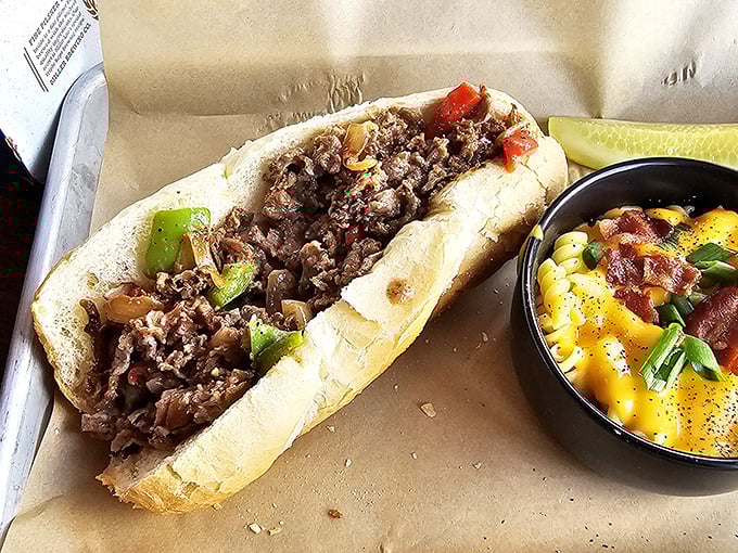 Philly called, they want their cheesesteak back. But Butte's keeping this beauty all to itself.