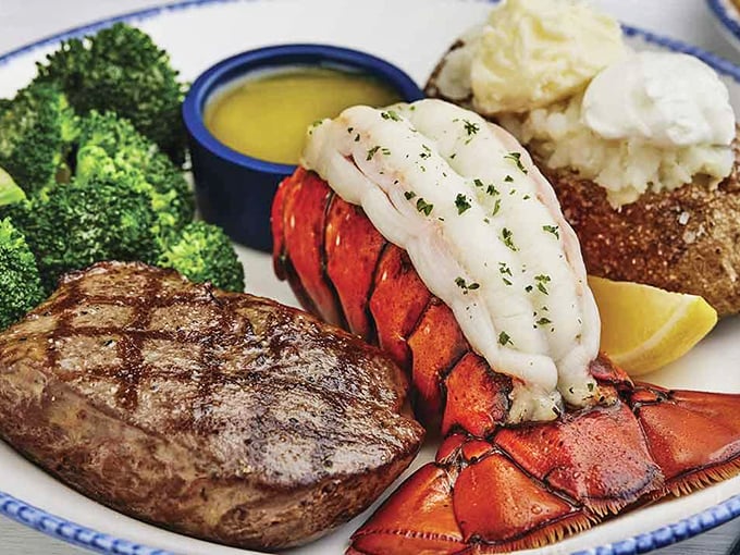 The surf and turf dream team! This combo proves that sometimes, you really can have it all &ndash; and it's delicious.