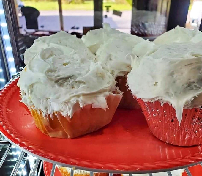 Sweet tooth alert! These cupcakes are so fluffy and inviting, they might just float right off the plate and into your mouth.