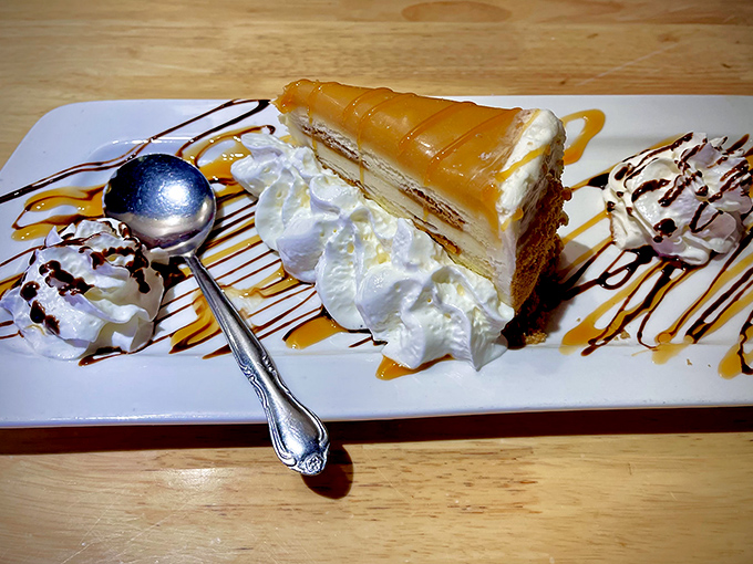 "Dessert that's dressed to impress. It's not just a slice of cake, it's a work of art!"