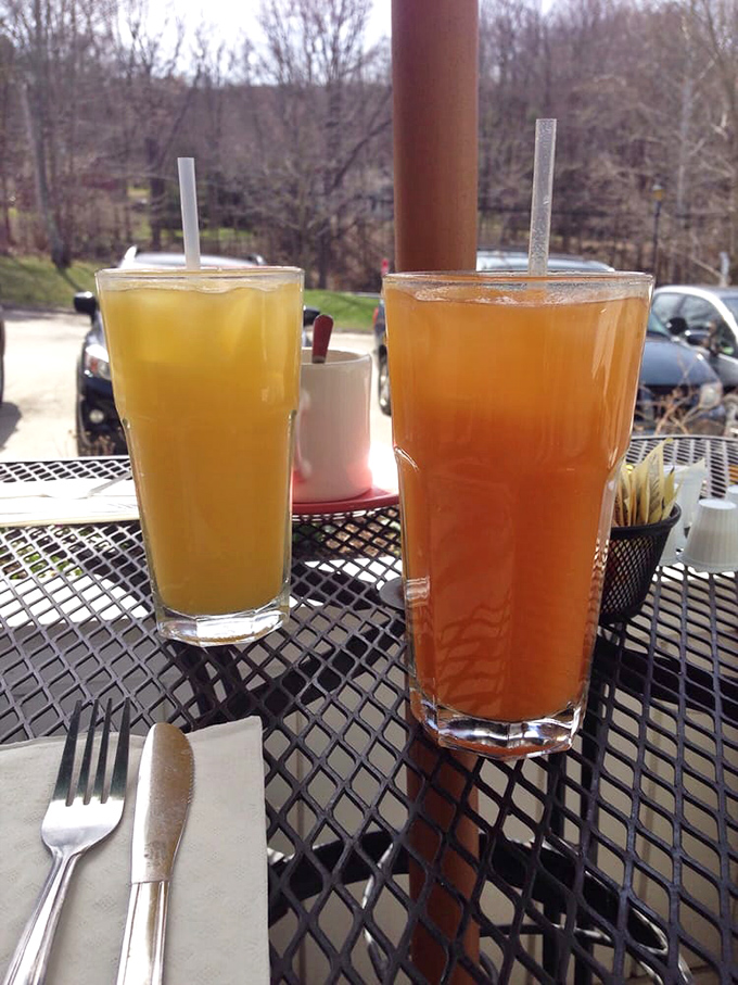 Sunshine in a glass! These vibrant juices are the perfect accompaniment to your brunch feast &ndash; and they totally count as a serving of fruit.