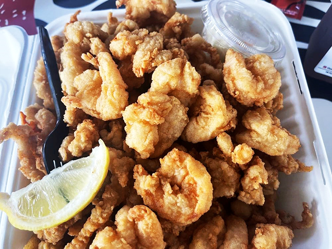 Shrimp heaven! These golden nuggets are so good, you'll be tempted to high-five the chef.