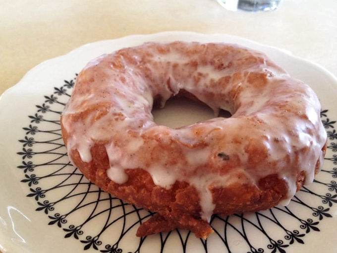 Holy dough-nut! This glazed beauty is so perfect, it belongs in an art gallery... or better yet, on your plate.