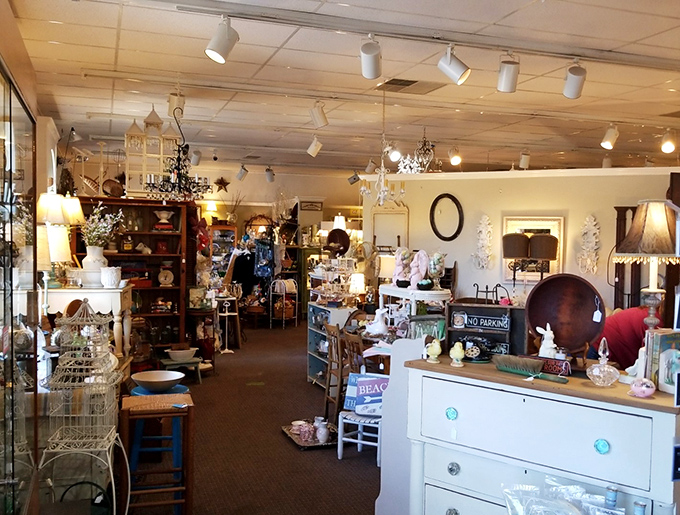 A treasure hunter's paradise where every turn reveals a new decade. Time travel has never been so stylish!