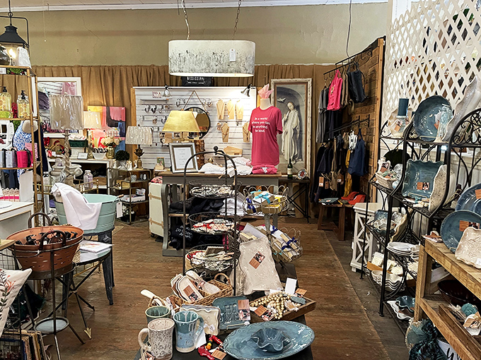 A treasure trove that'd make Indiana Jones jealous! Every nook and cranny holds the potential for your next great find.