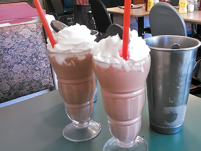 Milkshakes that bring all the folks to the yard! These frosty delights are worth every brain freeze and loosened belt notch.