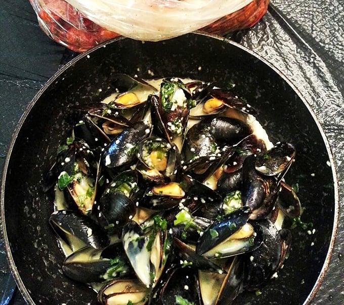 Mussels that'll flex your taste buds. These little black beauties are like the ninjas of the seafood world &ndash; stealthy, but pack a flavorful punch.