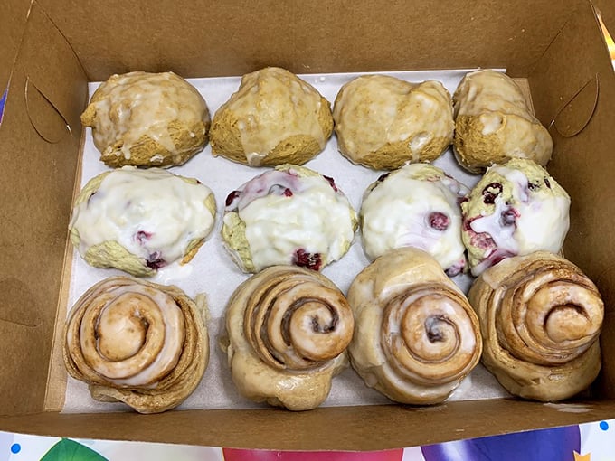A box of joy, Minnesota-style. These pastries aren't just breakfast, they're a reason to leap out of bed in the morning!