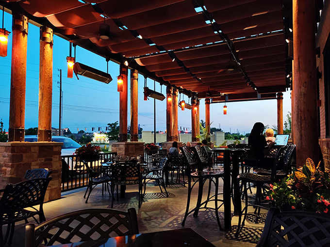 Alfresco dining never looked so good! This patio is serving up ambiance with a side of fresh air—and maybe a cocktail or two.