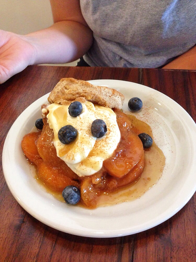 Peach perfection on a plate! This cobbler is like summer sunshine in dessert form – sweet, warm, and guaranteed to put a smile on your face.