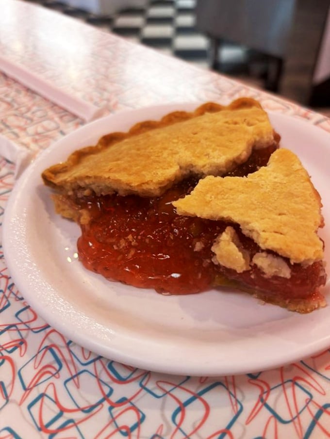 Slice of heaven alert! This pie's so good, it might make you weep tears of joy. Flaky crust, gooey filling &ndash; it's love at first bite.