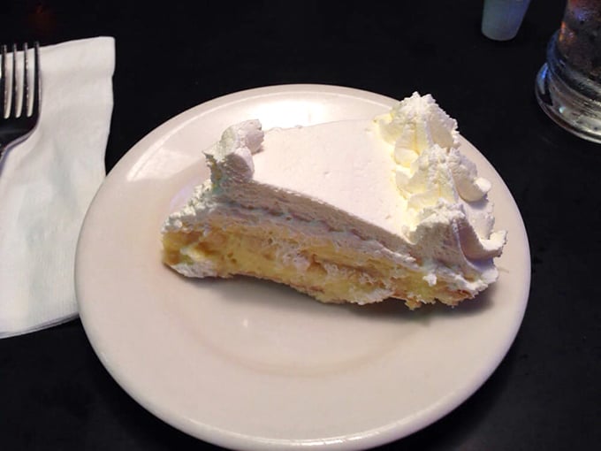 Cream pie that doesn't just end a meal &ndash; it punctuates it with a cloud-like exclamation mark of sweetness.