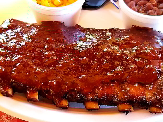 Rack 'em up! These ribs are so saucy and tender, they should come with a warning label: "May cause spontaneous happy dances and meat sweats."