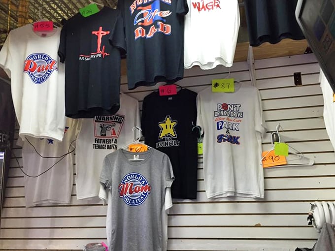 Wear your personality on your sleeve... or chest! These quirky t-shirts are like wearable dad jokes, perfect for eliciting groans or grins from passersby.