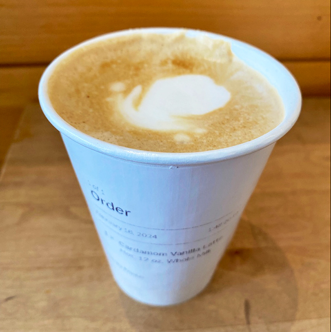 Latte art so pretty, you almost don't want to drink it. Almost. But let's be real &ndash; caffeine and deliciousness always win.