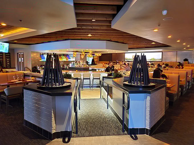 The vibe? Pure coastal cool with a dash of Idaho charm. It's like the beach decided to take a vacation in the mountains.