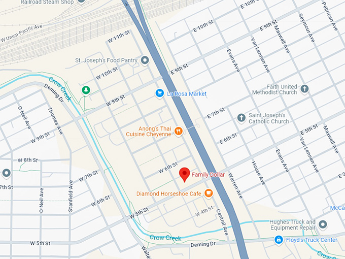 16 family dollar map