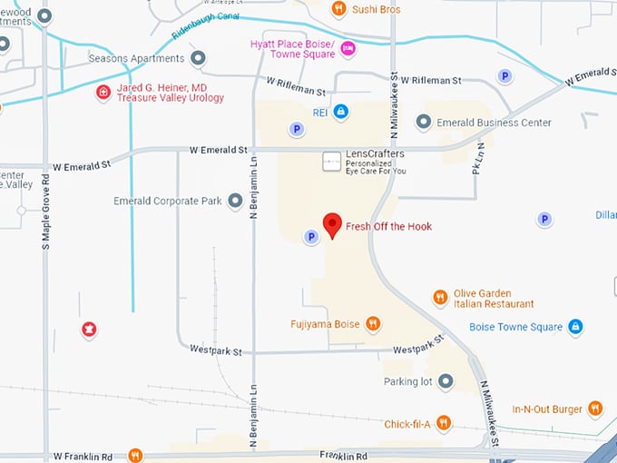 16 fresh off the hook map