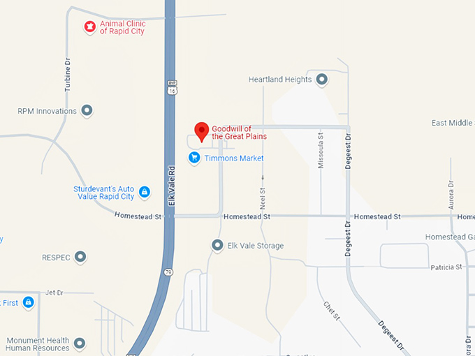 16 goodwill of the great plains map