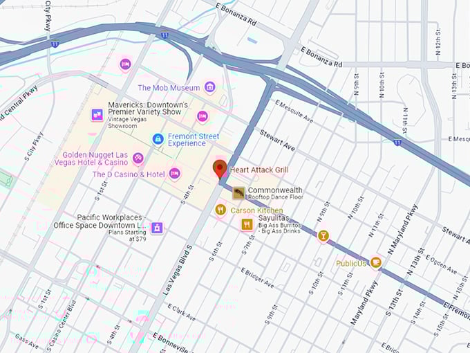 16 heart attack grill map