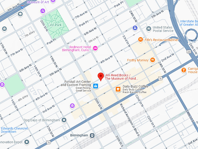 16 jim reed books map