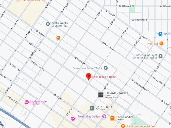 16 lock stock & barrel map