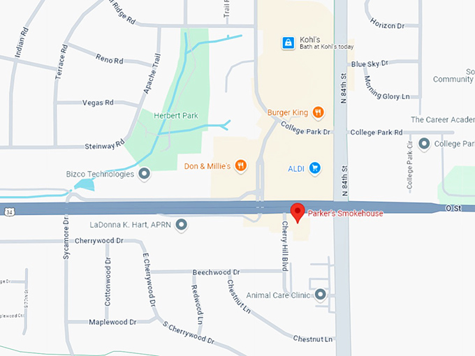 16 parker's smokehouse map