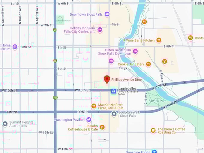16 phillips avenue diner map