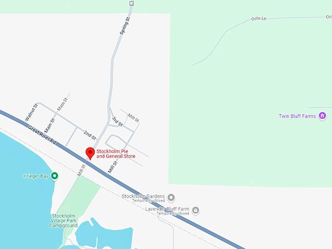 16 stockholm pie and general store map