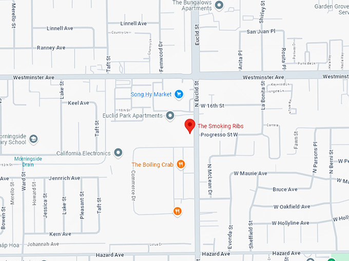 16 the smoking ribs map