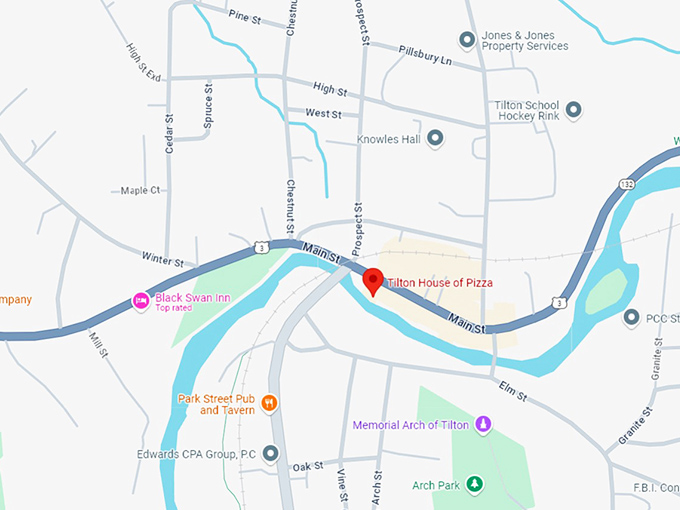 16 tilton house of pizza