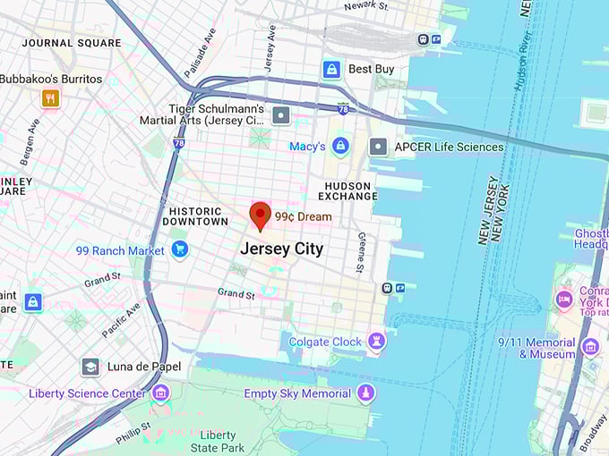 16. 99&cent; dream map