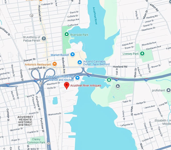 16. acushnet river antiques llc map