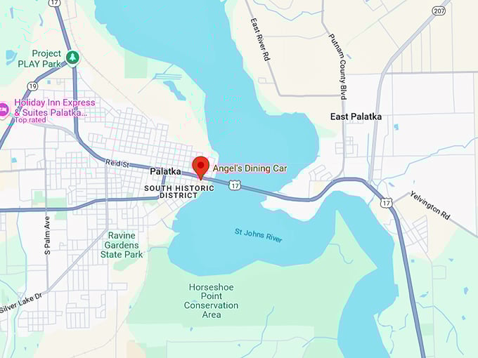 16. angel&rsquo;s dining car map