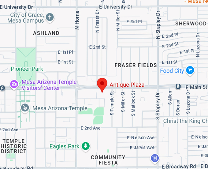 16. antique plaza map