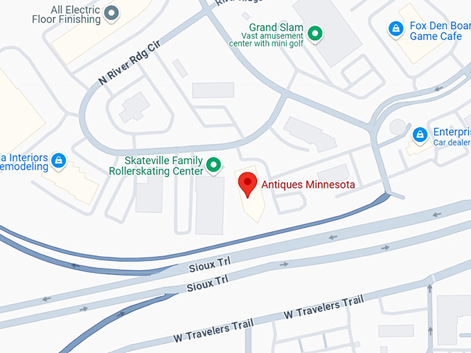 16. antiques minnesota inc map