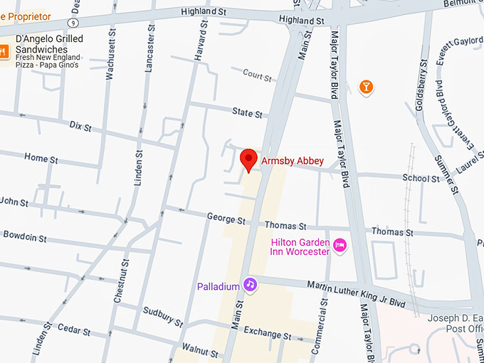 16. armsby abbey map