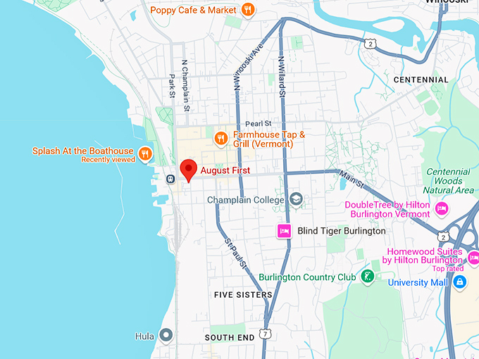 16. august first map