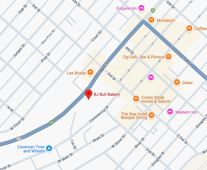 16. bj bull bakery map