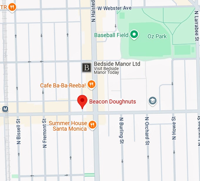 16. beacon doughnuts map