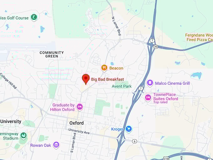 16. big bad breakfast map