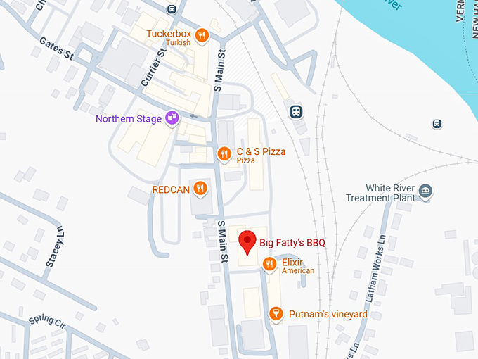 16. big fatty's bbq map