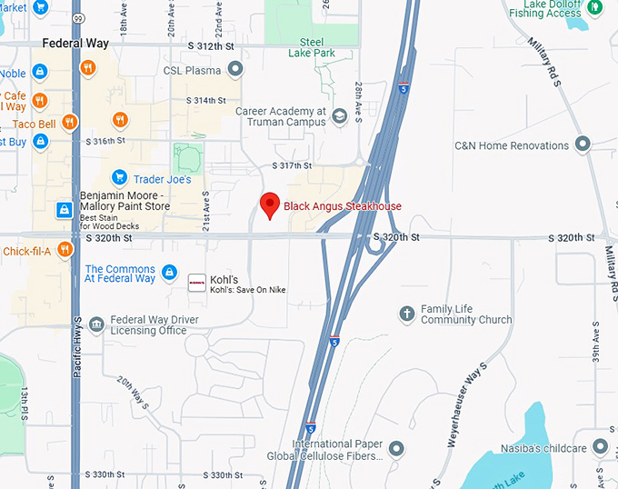 16. black angus steakhouse map