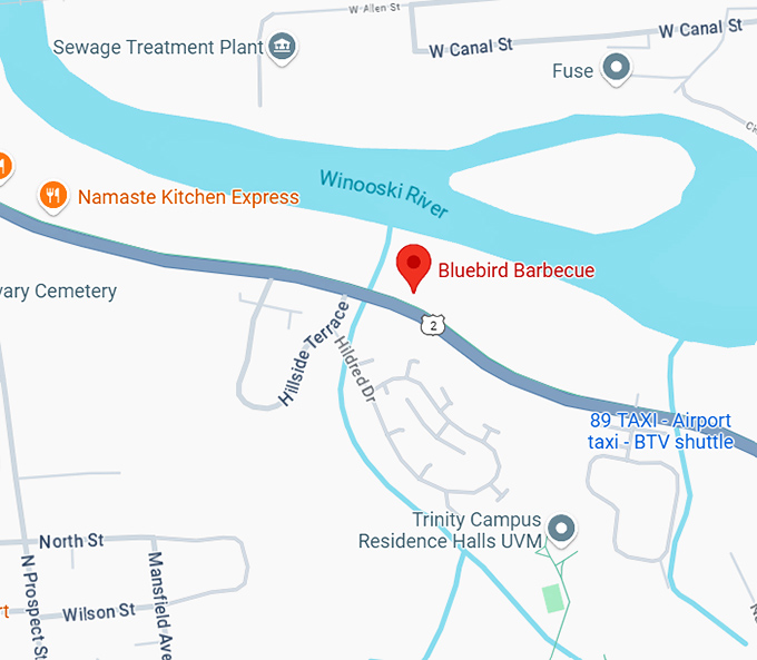 16. bluebird barbecue map