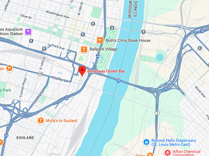 16. broadway oyster bar map