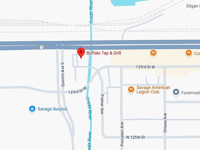 16. buffalo tap & grill map